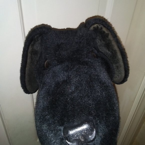 unbranded | Toys | Black Labrador Retriever Pretend Place Hand Puppet ...